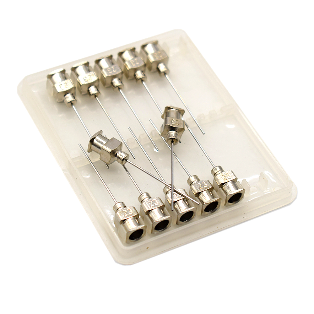 120pcs 23G Stainless Steel Dispensing Tips Dispenser Needle - Bigbong ...