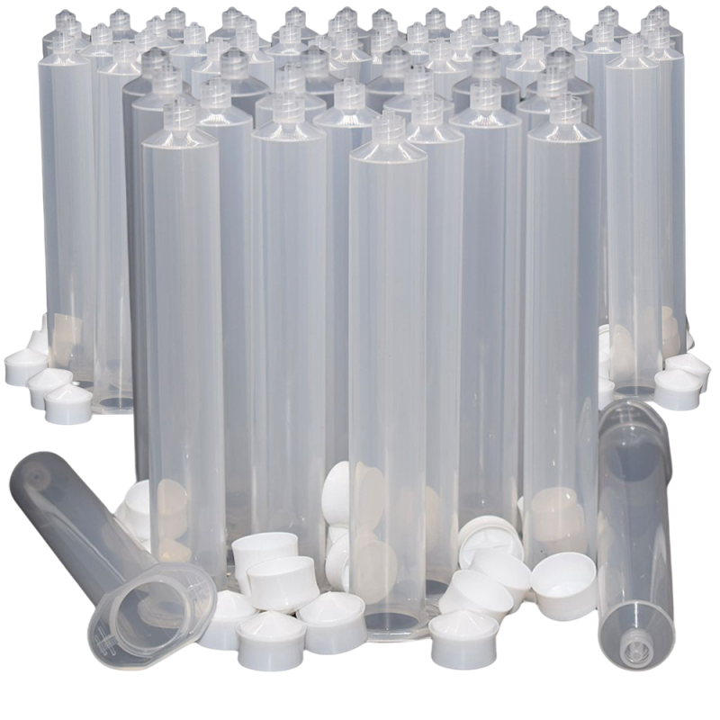500pcs 55ml Glue Dispensing Syringes Barrel Glue Syringe Tube with ...