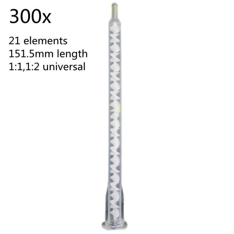 300pcs Mixing Nozzles AB Glue Dispensing Static Mixer Epoxy Adhesive ...