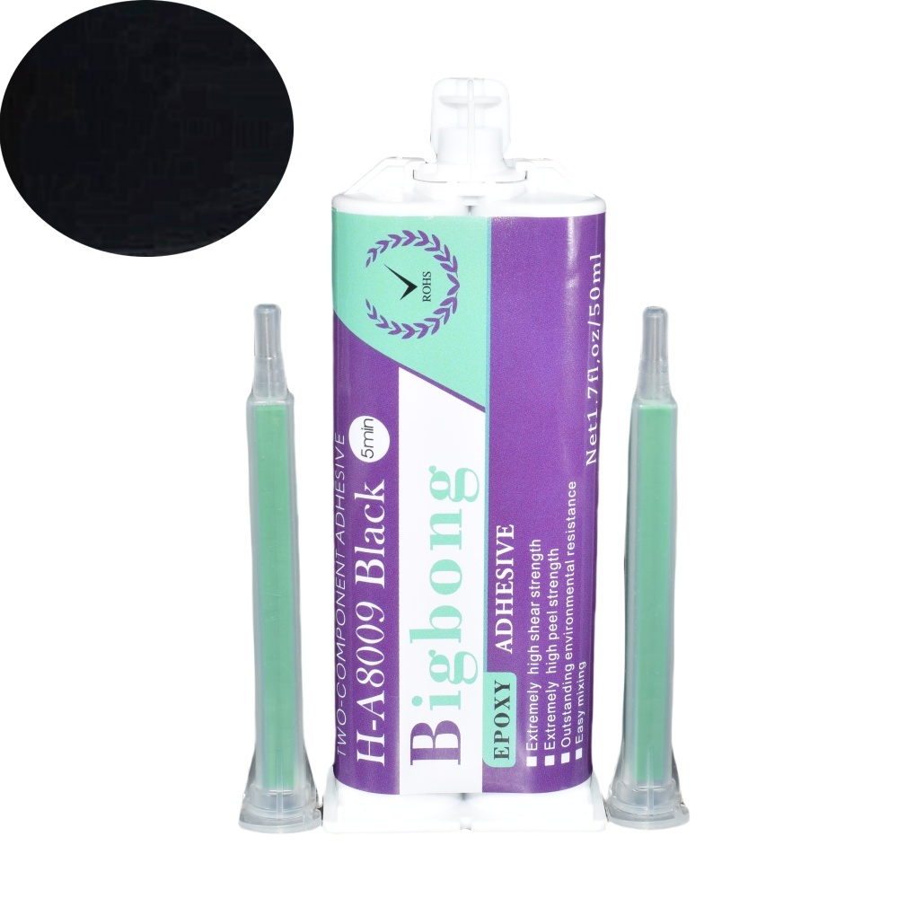 50pcs 50ml Black Epoxy Adhesives Two-Component Glue H-A8009 and 100pcs ...